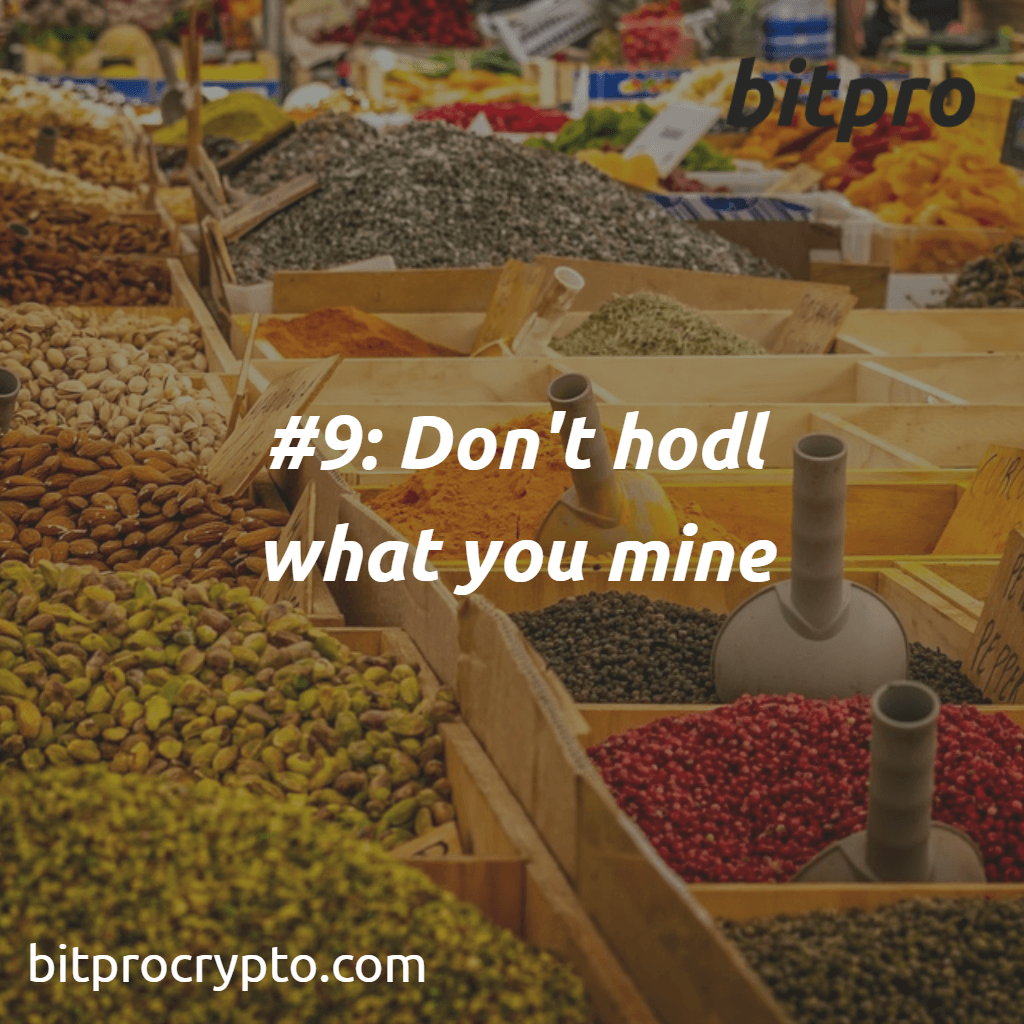 10 Cardinal Rules of Crypto Mining